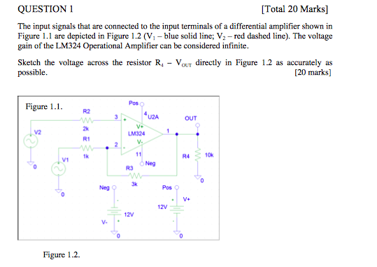 Solved The input signals that are connected to the input | Chegg.com