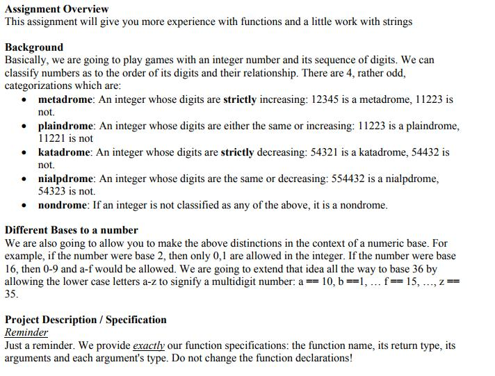 Solved Assignment Overview This assignment will give you | Chegg.com