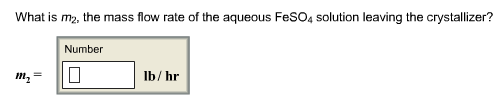 Solved Anhydrous ferrous sulfate (FeS04) crystals are | Chegg.com