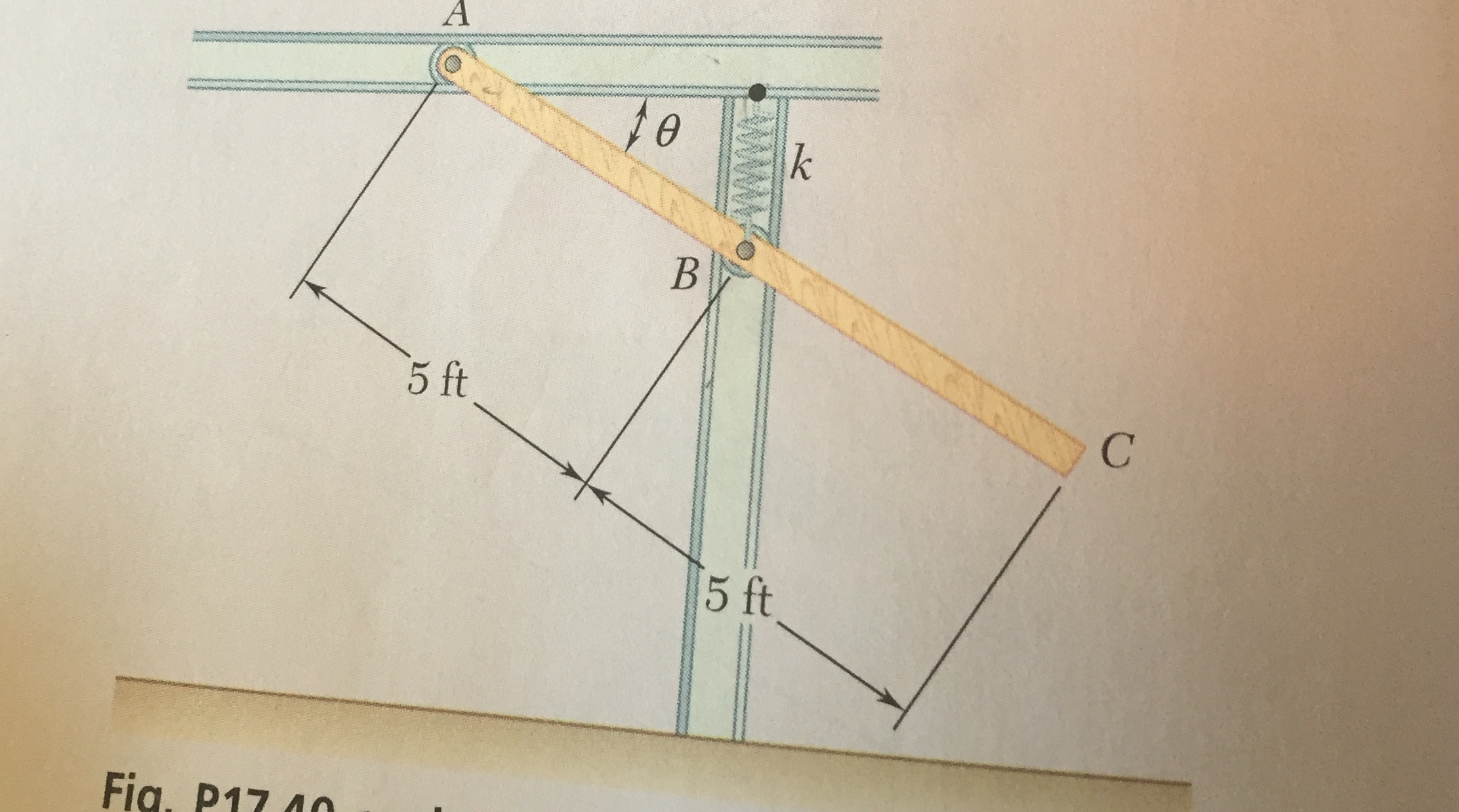 Solved The mechanism shown is one of two identical | Chegg.com
