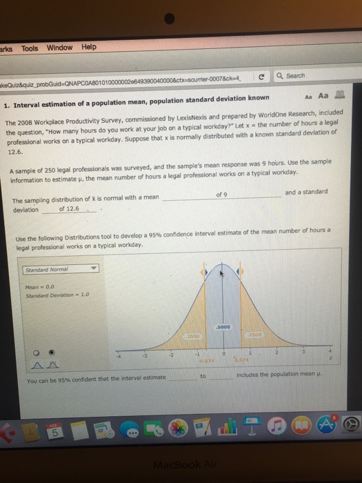Solved Interval estimation of a population mean, population | Chegg.com