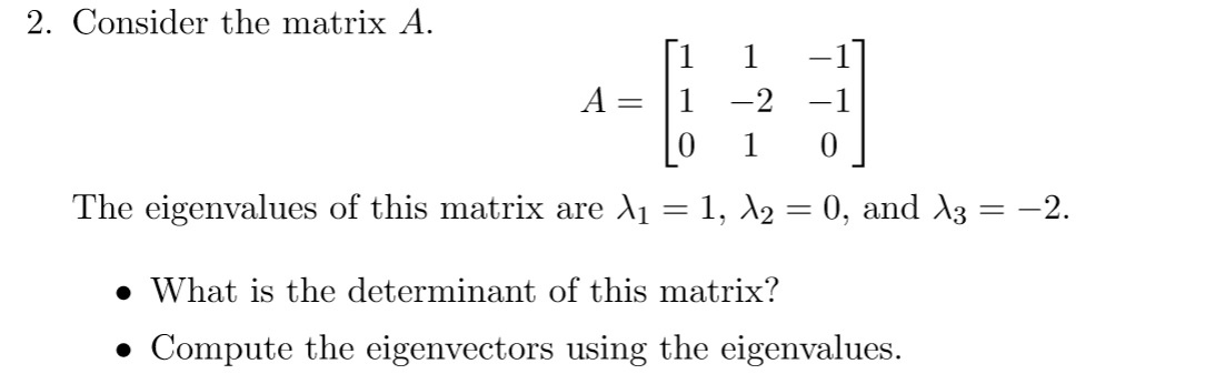 Solved 1. Consider the following matrices T, D, A, and B d11 | Chegg.com