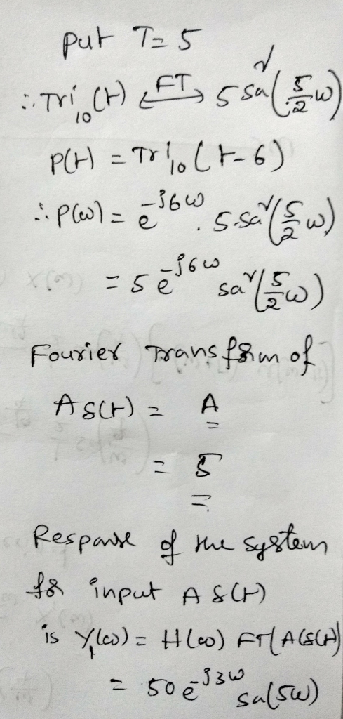 (Solved) - A lowpass system time constant is often defined as the width ...