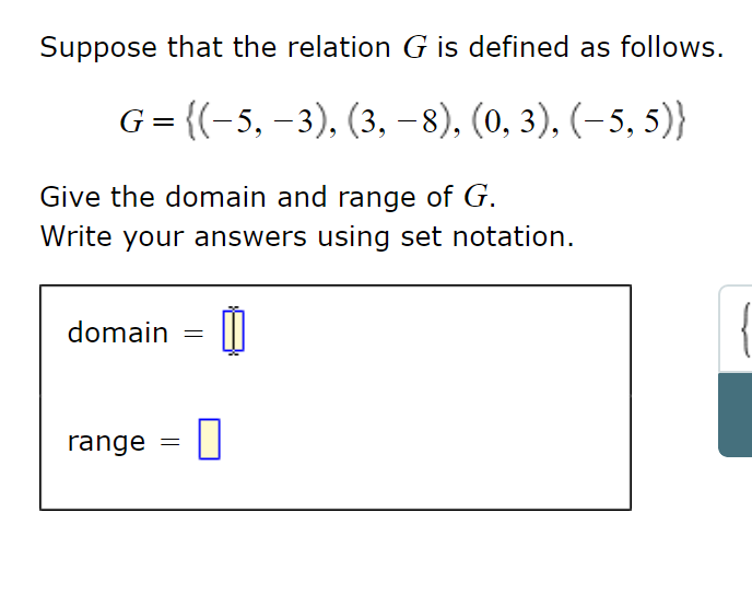 Solved Suppose that the relation G is defined as follows. G= | Chegg.com