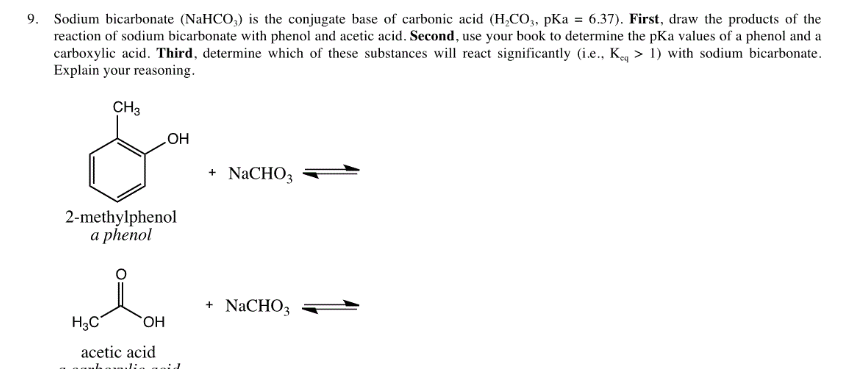 Nahco3 Reaction