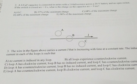Solved 2. A 40 JiF capacitor is connected in series with a | Chegg.com