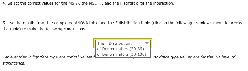 Solved 5. Two-factor analysis of variance-Emphasis on | Chegg.com