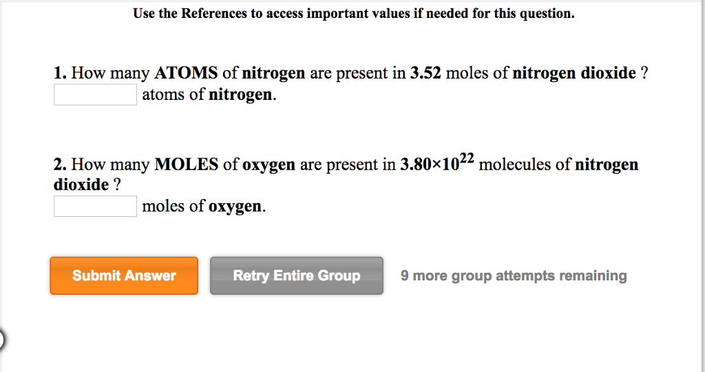 Solved Use the References to access important values if | Chegg.com