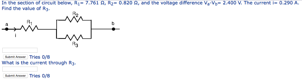Solved In the section of circuit below, R_1 = 7.761 Ohm, R_2 | Chegg.com