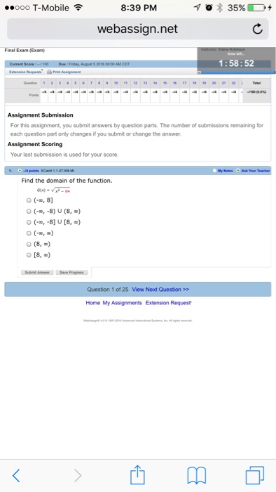Solved For this assignment, you submit answers by question | Chegg.com