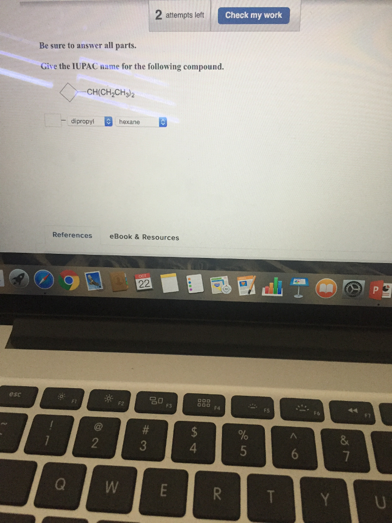 Solved 2 attempts left Check my work Be sure to answer all | Chegg.com