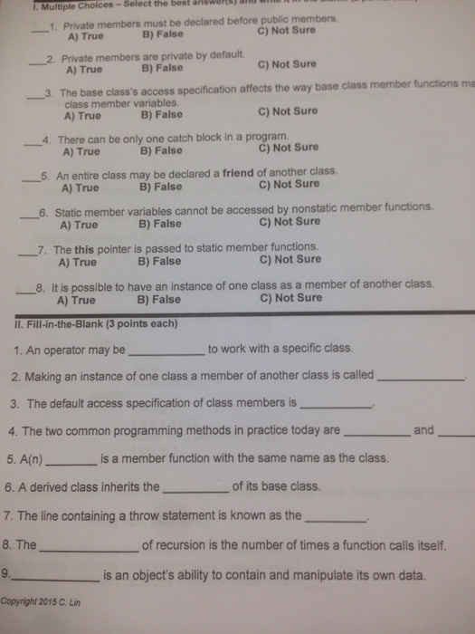 Solved Private member, must be declared before public | Chegg.com