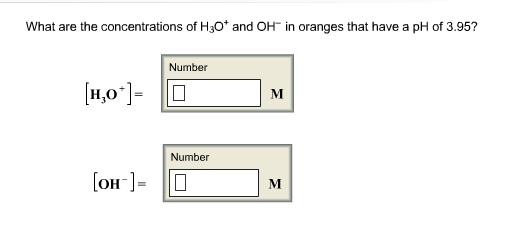 Solved Calculate the H3O+ concentration for each pH a) pH 12 | Chegg.com