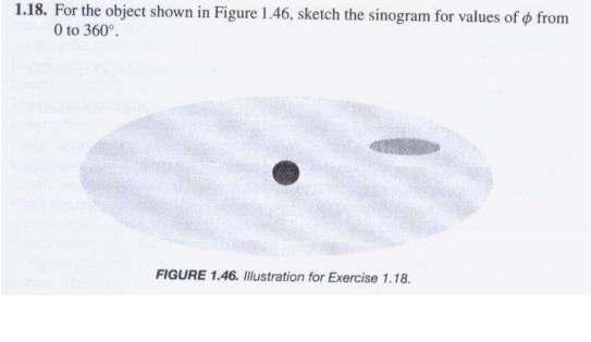 Solved For the object shown in Figure 1.46. sketch the | Chegg.com