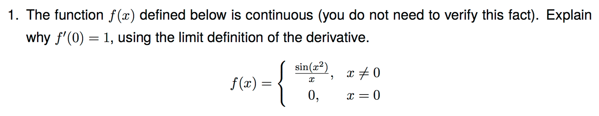 Solved The function f(x) defined below is continous (you do | Chegg.com