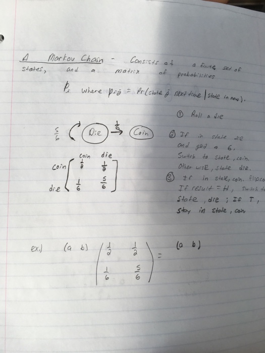 Solved Find the fixed probability vector for this markov | Chegg.com