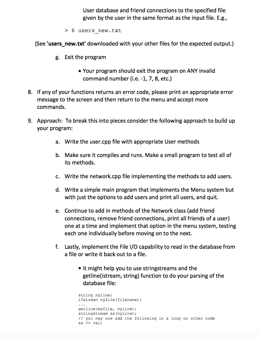 Solved 1 Introduction This assignment will be part 1 of 2 of | Chegg.com