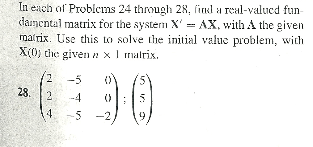 Solved Do problem 28, Find a real-valued fundamental | Chegg.com