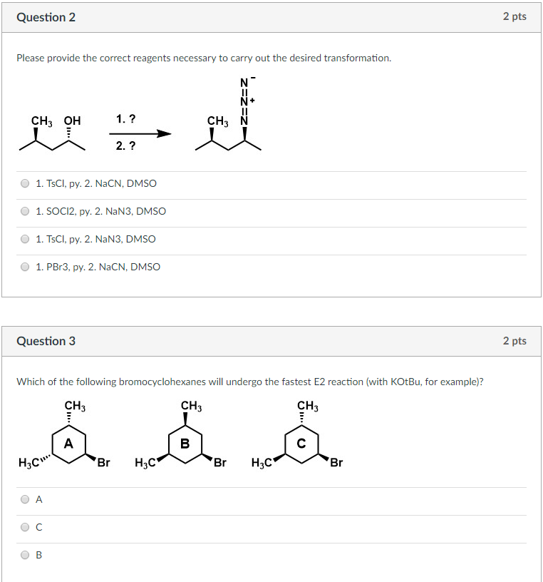 Solved Provide the correct reagents necessary to carry out | Chegg.com