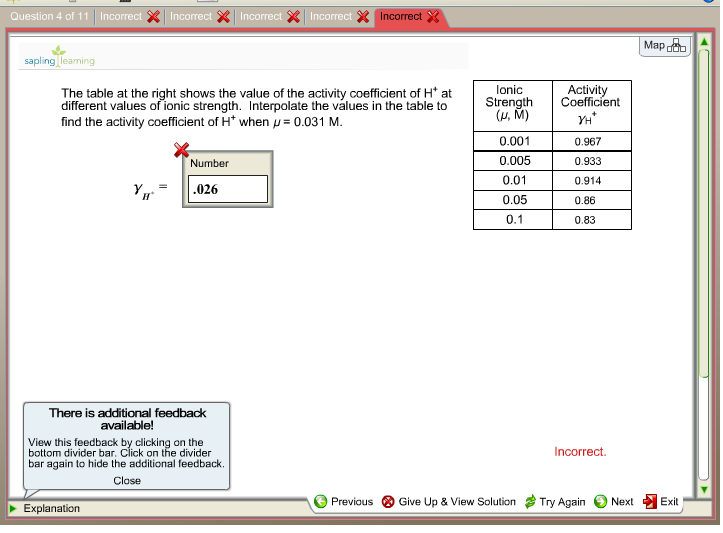 Solved: The Table At The Right Shows The Value Of The Acti... | Chegg.com