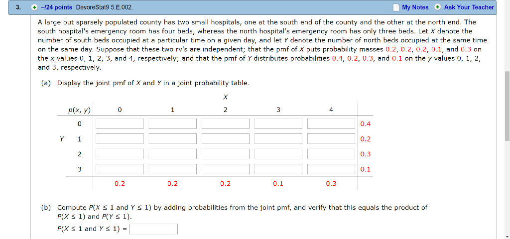 Solved 3 124 Points Devorestat9 5 E 002 My Notes Ask