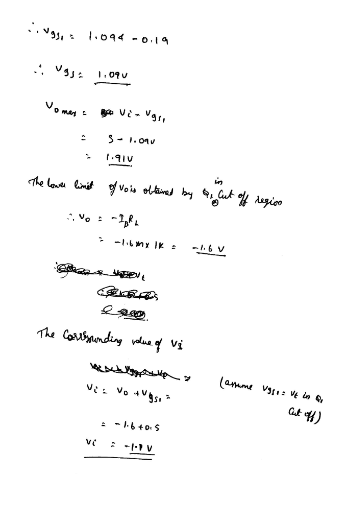 (Solved) - 12.2 A source-follower circuit using NMOS transistors is... - (1 Answer) | Transtutors