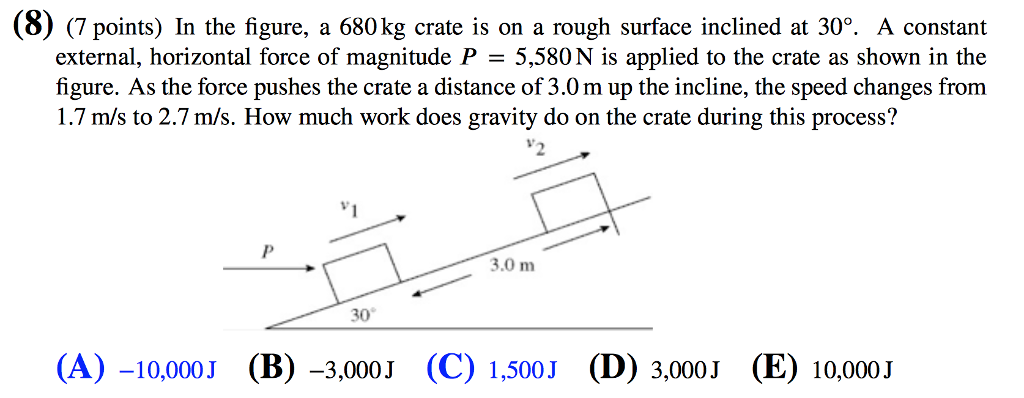 Solved In the figure, a 680 kg crate is on a rough surface | Chegg.com