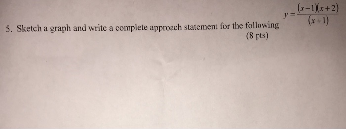 Solved Sketch a graph and write a complete approach | Chegg.com