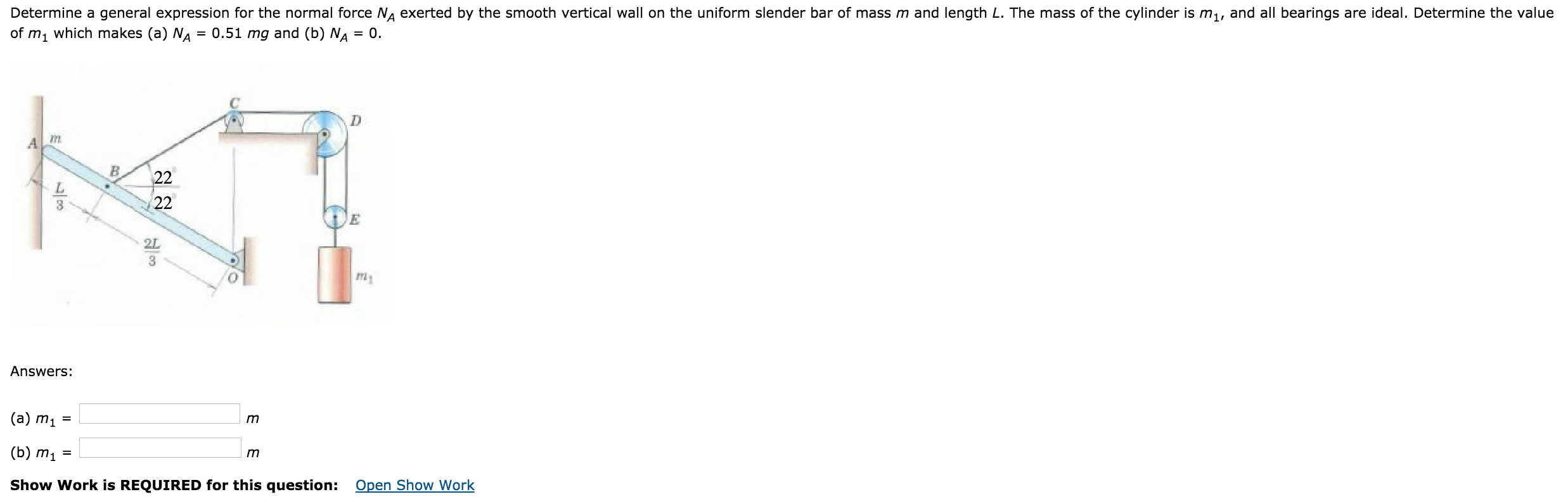 Solved Determine a general expression for the normal force | Chegg.com