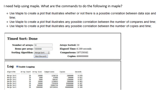 What are the commands to do the following in maple? | Chegg.com