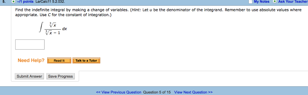 Solved 12. + ㅢ1 points LarCalc1 15.2.094 My Notes Ask Your | Chegg.com Solved 12. + ㅢ1 points LarCalc1 15.2.094 My Notes Ask Your | Chegg.com