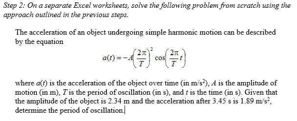 Solved The acceleration of an object undergoing simple | Chegg.com