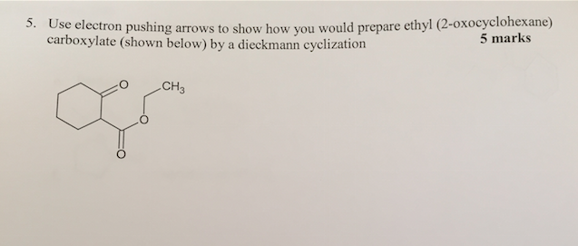 Solved Use electron pushing arrows to show how you would | Chegg.com
