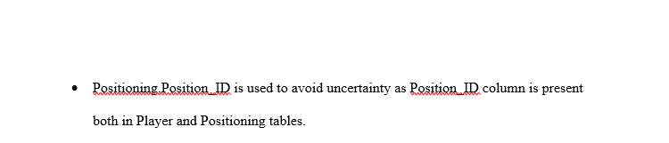 Solved CREATE TABLE team (teamID. int NOT NULL PRIMARY KEY, | Chegg.com