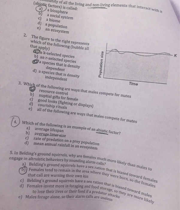 Solved of all the living and non-living elements that | Chegg.com