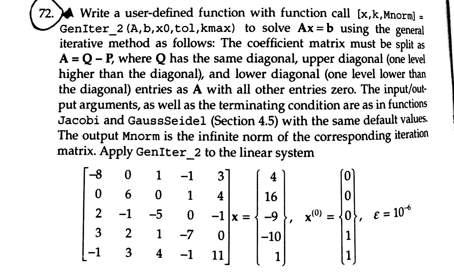 Solved 72. A Write a user-defined function with function | Chegg.com