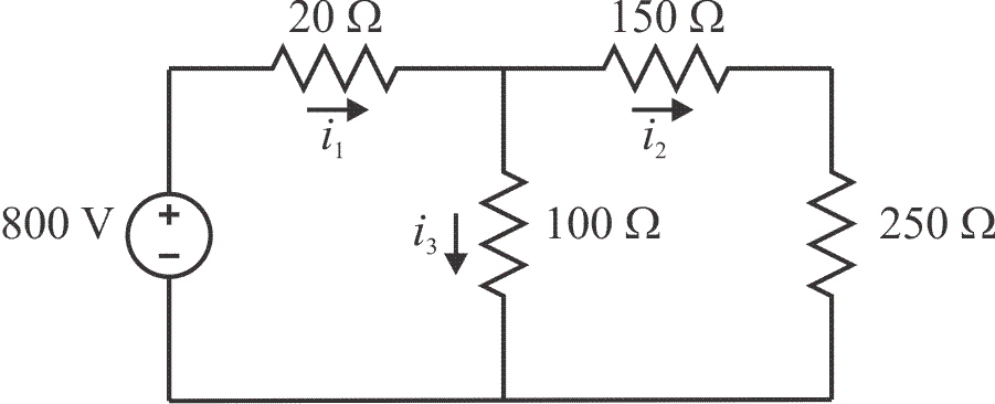 Solved In the circuit below, find the value of i2,i3 and i3 | Chegg.com