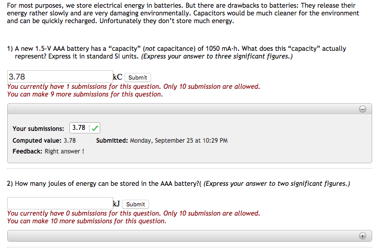 Solved energy rather slowly and are very damaging | Chegg.com