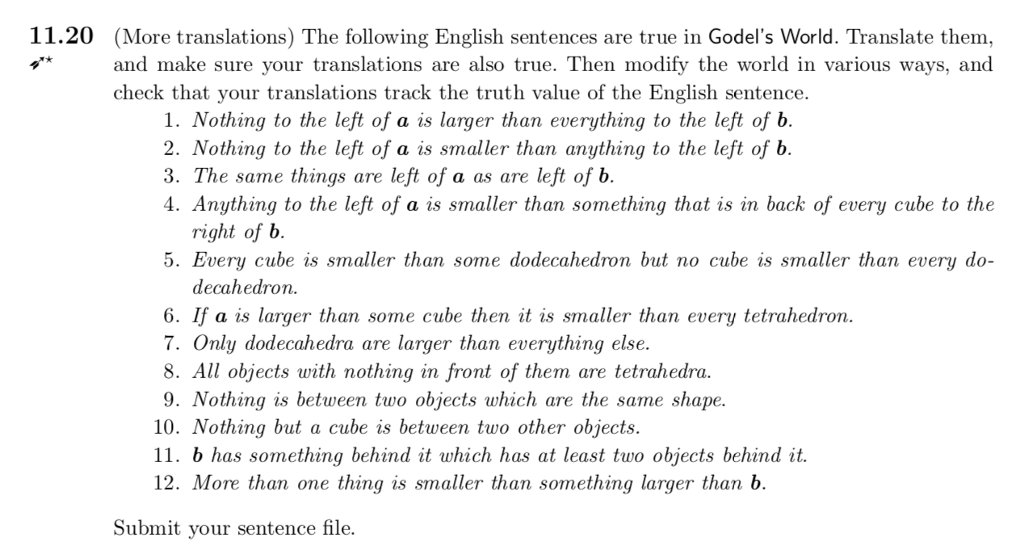 How To Make Sentences Using Everything