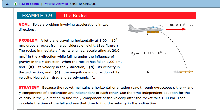 Solved 3. 1.42/10 points | Previous Answers SerCP10 3.AE.009 | Chegg.com Solved 3. 1.42/10 points | Previous Answers SerCP10 3.AE.009 | Chegg.com