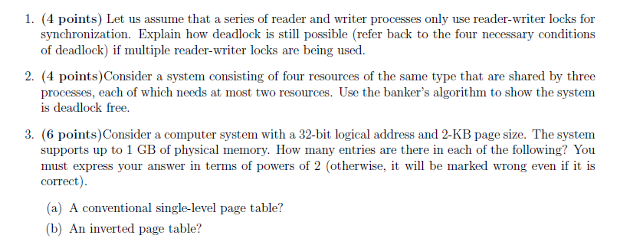 Solved Let us assume that a series of reader and writer | Chegg.com