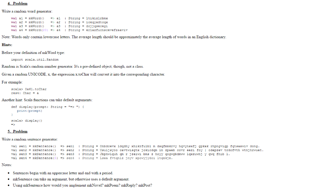 String Processin To begin: In Eclipse create a Scala | Chegg.com