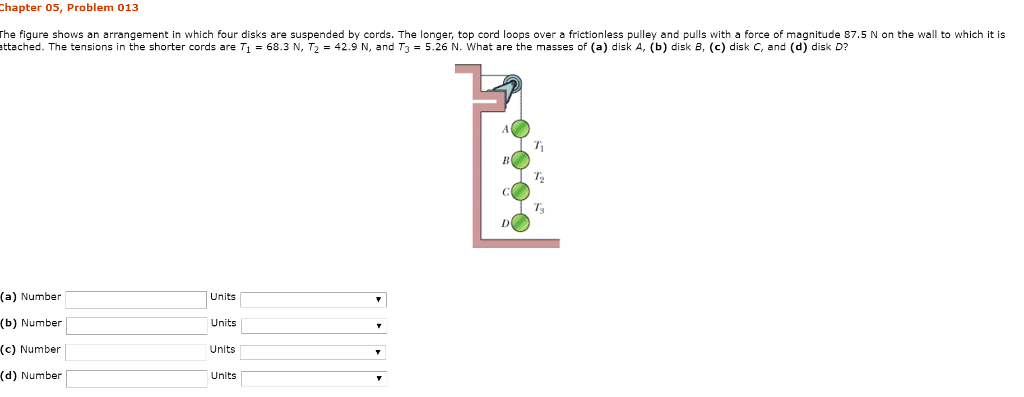 Solved The figure shows an arrangement in which four disks | Chegg.com