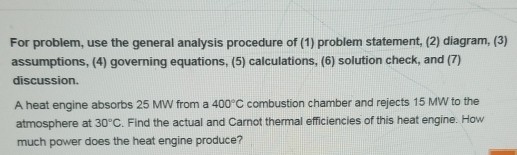 Solved For problem, use the general analysis procedure of | Chegg.com
