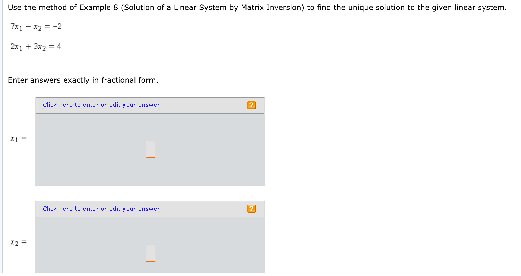 Solved Use the method of Example 8 (Solution of a Linear | Chegg.com