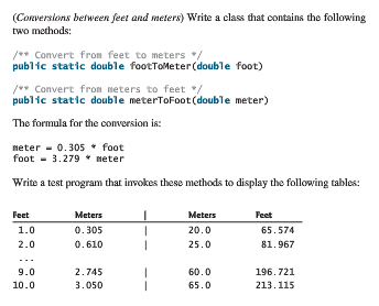 Solved Write a class that contains the following two | Chegg.com