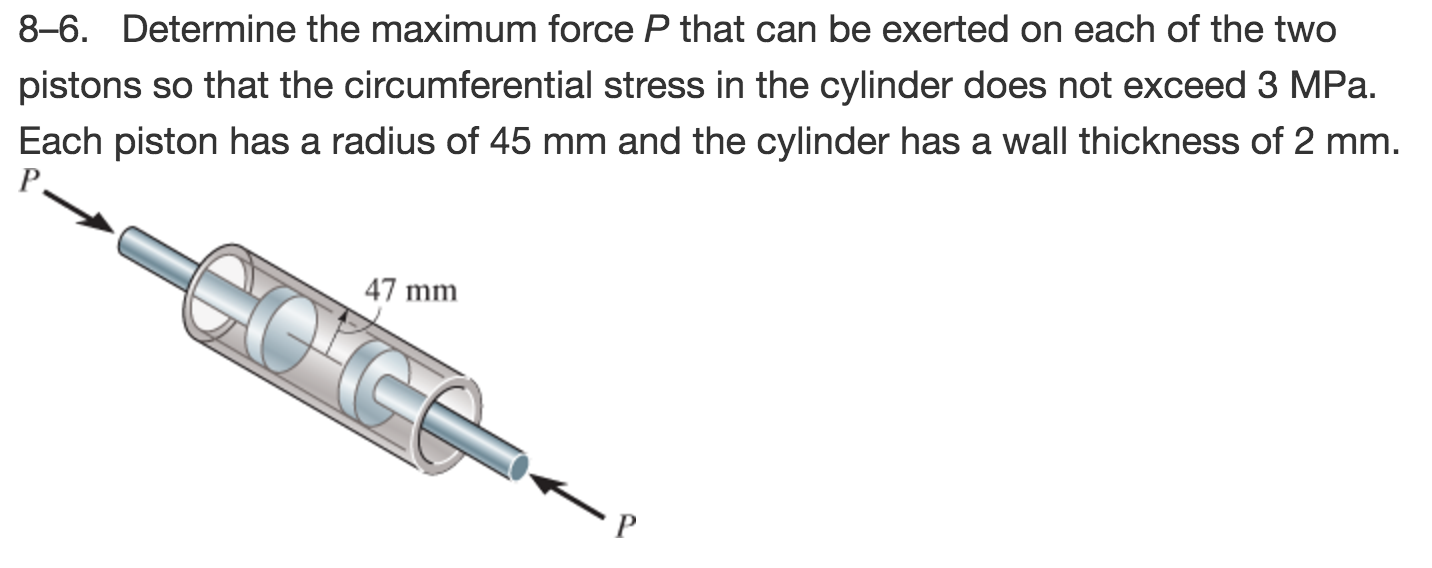 Solved Determine The Maximum Force P That Can Be Exerted On