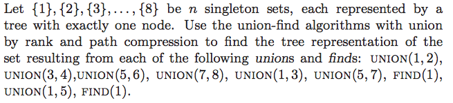 Solved Let {1}, {2}, {3},..., {8} be n singleton sets, each | Chegg.com
