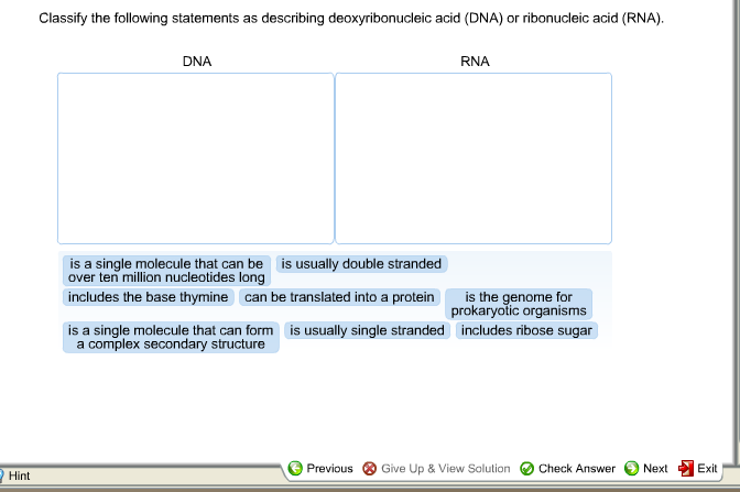 Solved Classify the following statements as describing | Chegg.com