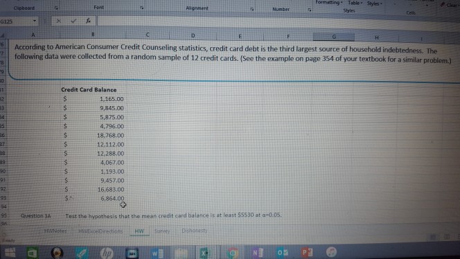 Solved ormatting Table Styles Styles Clipboard Alignment | Chegg.com